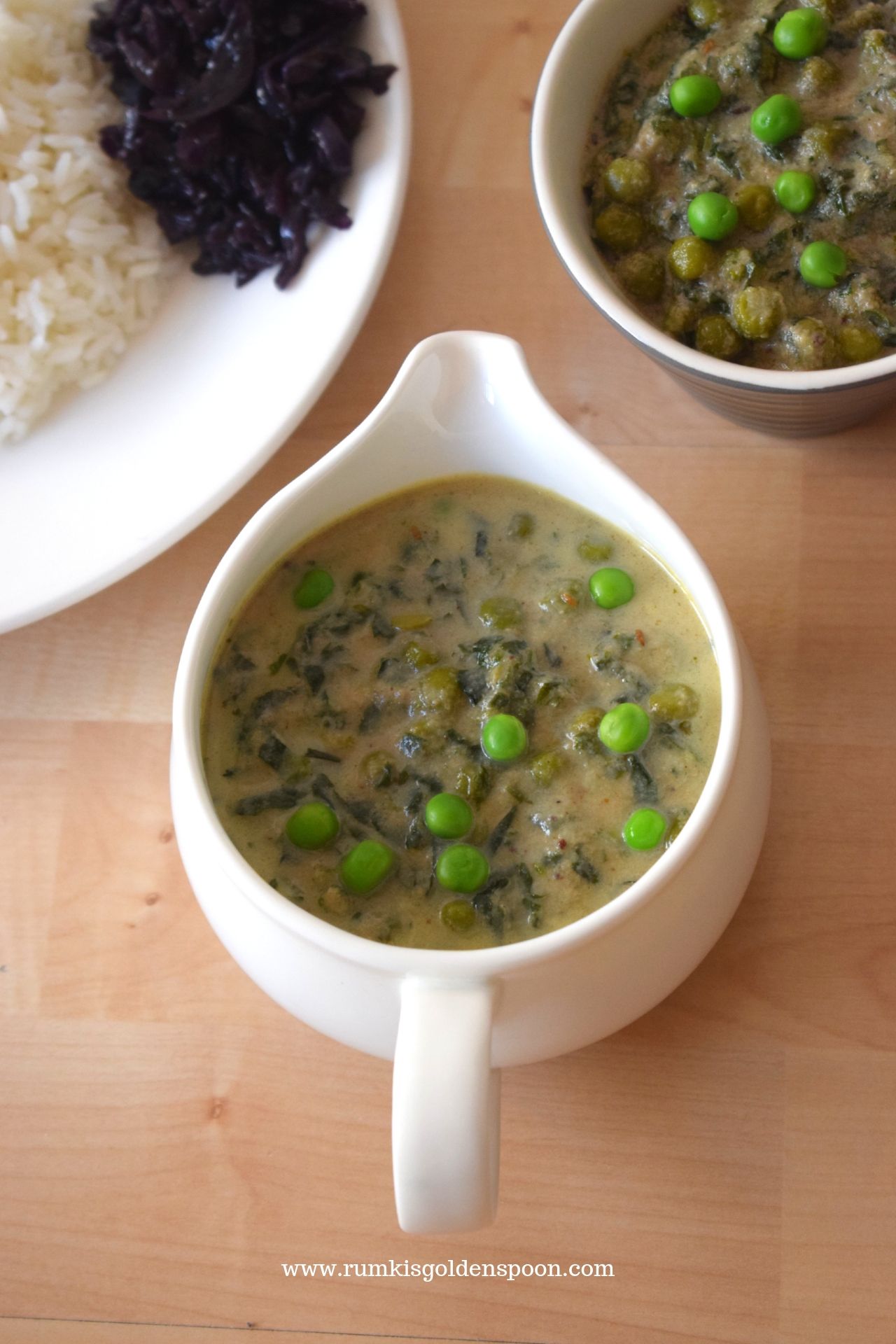Methi Matar Malai | How to make Methi Matar Malai - Rumki's Golden Spoon
