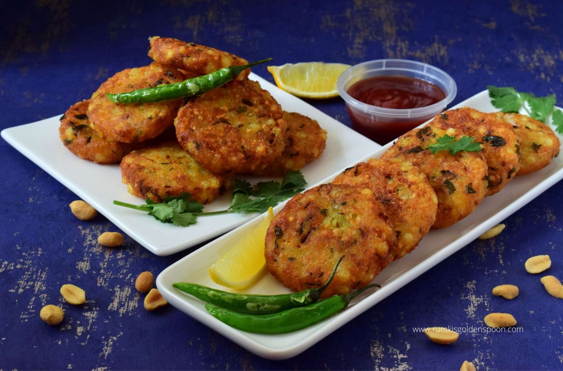 Sabudana vada recipe | How to make sabudana vada | Sabudana ki tikki ...