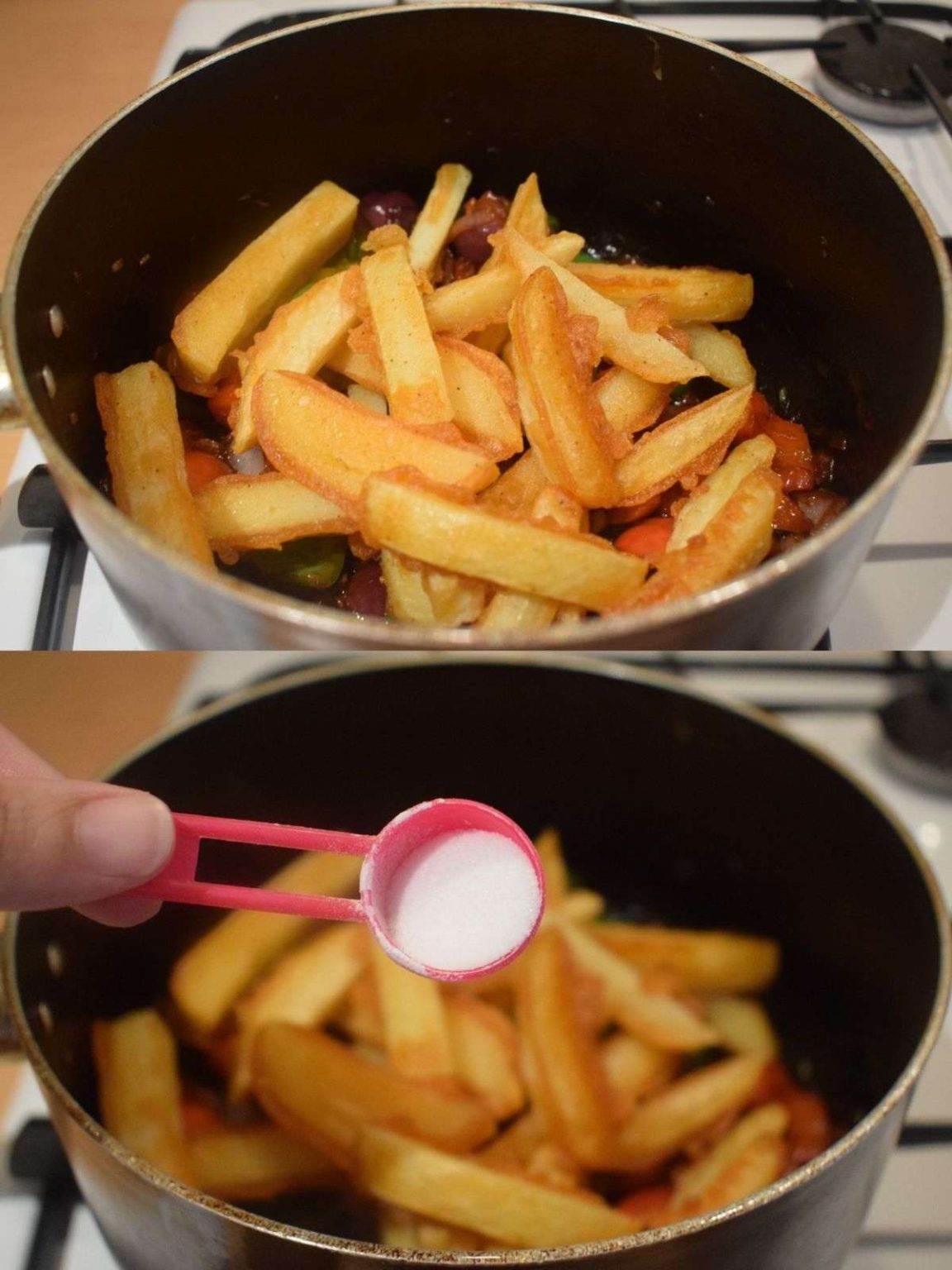 Chilli potato recipe | Crispy chilli potato recipe | Potato chilli ...