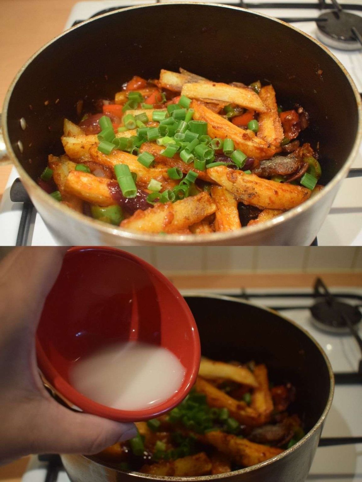 Chilli potato recipe | Crispy chilli potato recipe | Potato chilli ...