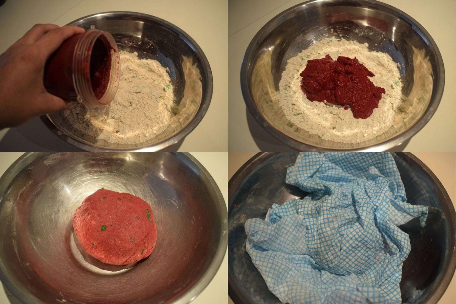 Beetroot paratha recipe | Beetroot roti | How to make beetroot paratha ...