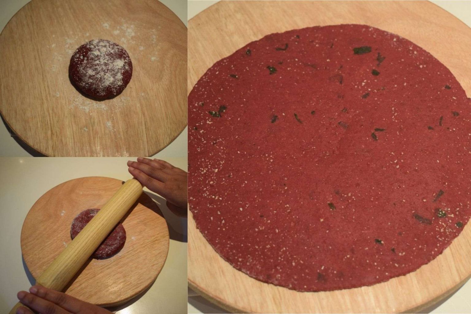Beetroot paratha recipe | Beetroot roti | How to make beetroot paratha ...