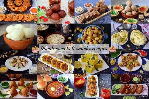 Diwali recipes | Diwali easy recipes | Diwali sweets and snacks recipes ...