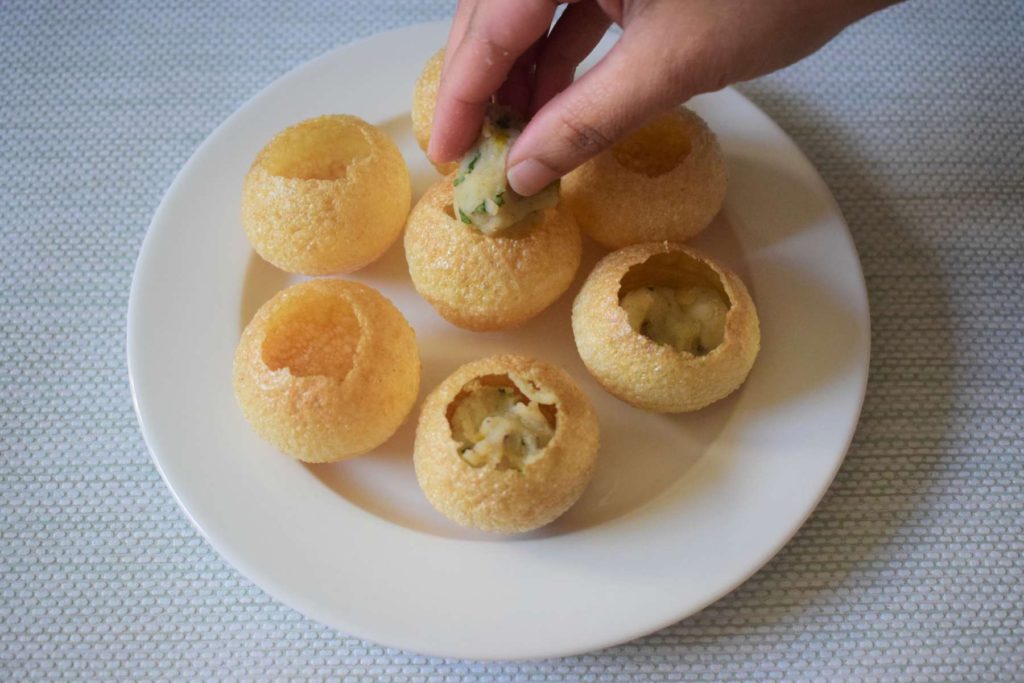 Doi fuchka | Doi fuska | Dahi phuchka | How to make doi fuchka - Rumki ...