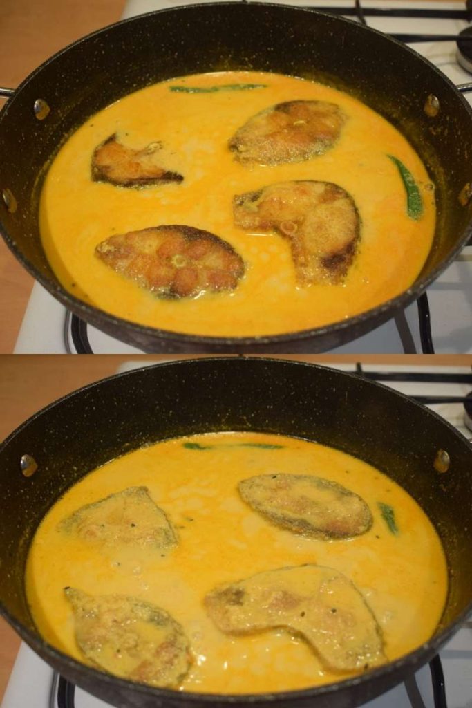 Shorshe maach | Fish curry with mustard paste | Rui shorshe | Shorshe ...