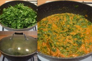 Chole palak recipe | Chana palak | Chickpea and spinach curry - Rumki's ...