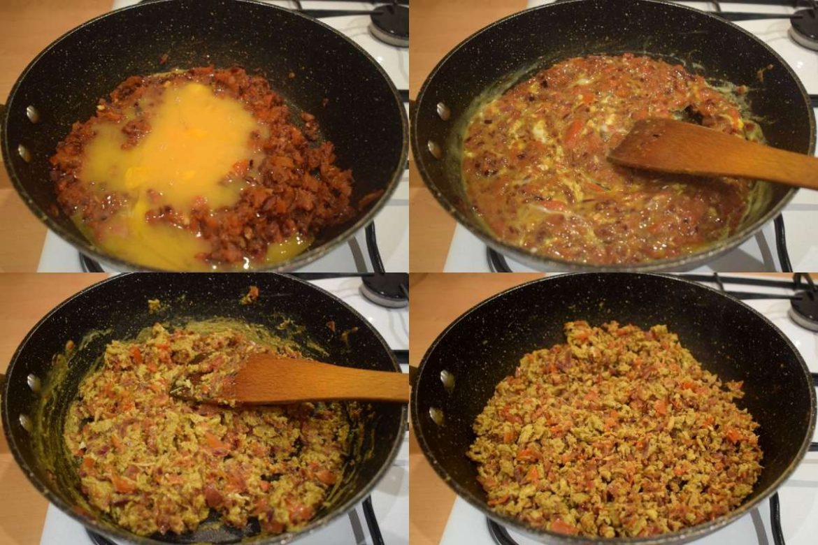Egg bhurji recipe | Anda bhurji recipe | Indian scrambled egg | How to ...