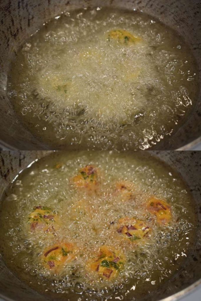 Pudina pakoda | Pudina pakora | Mint pakoda | Pudina pakoda recipe ...