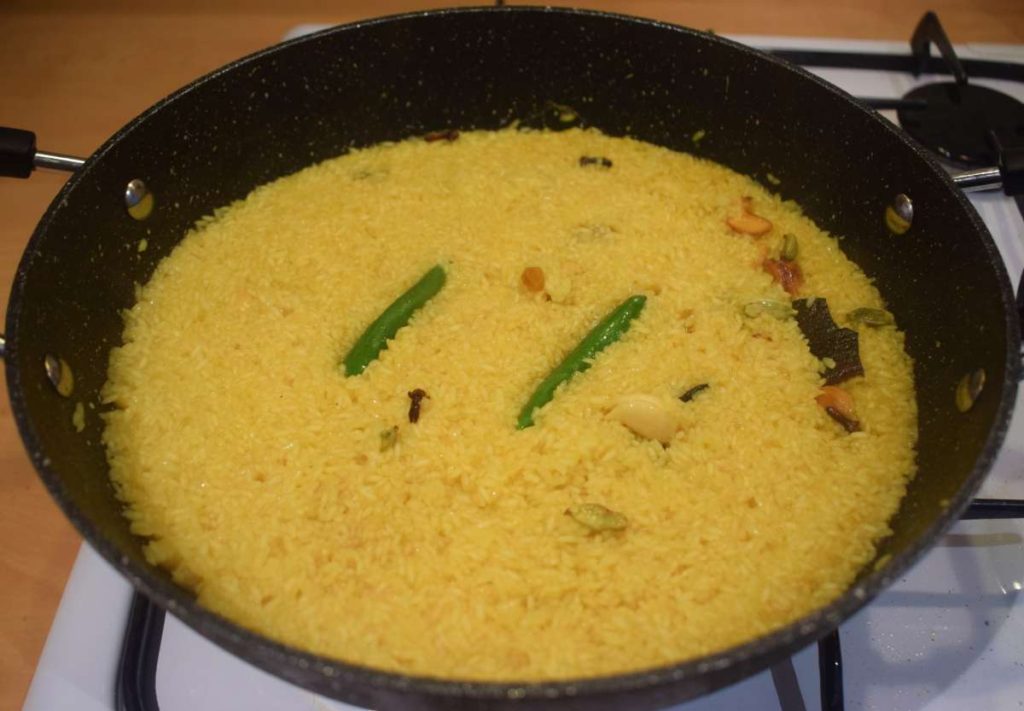 Basanti pulao recipe | Mishti pulao | How to make basanti pulao - Rumki ...