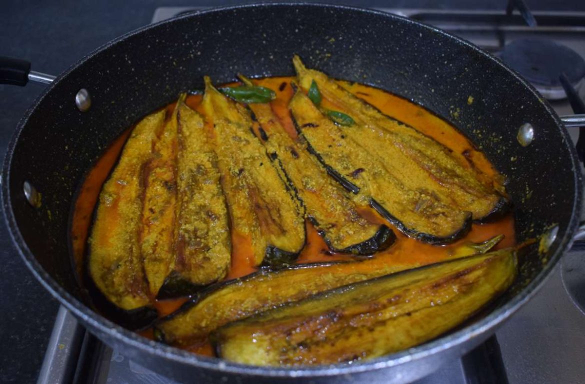 Begun posto | Bengali brinjal recipe | Posto recipe Bengali - Rumki's ...