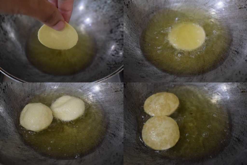 Pani puri ki puri recipe | Golgappa puri recipe | How to make pani puri ...