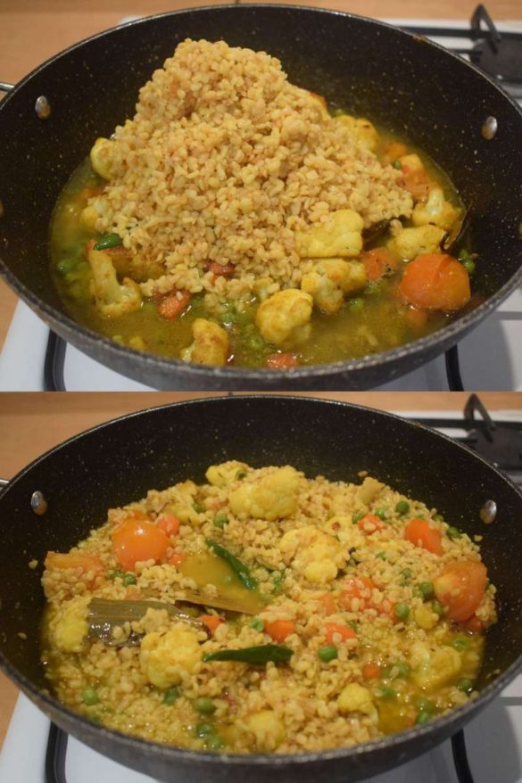 Bhaja moong dal | Bengali moong dal recipe | Bhaja muger dal - Rumki's ...