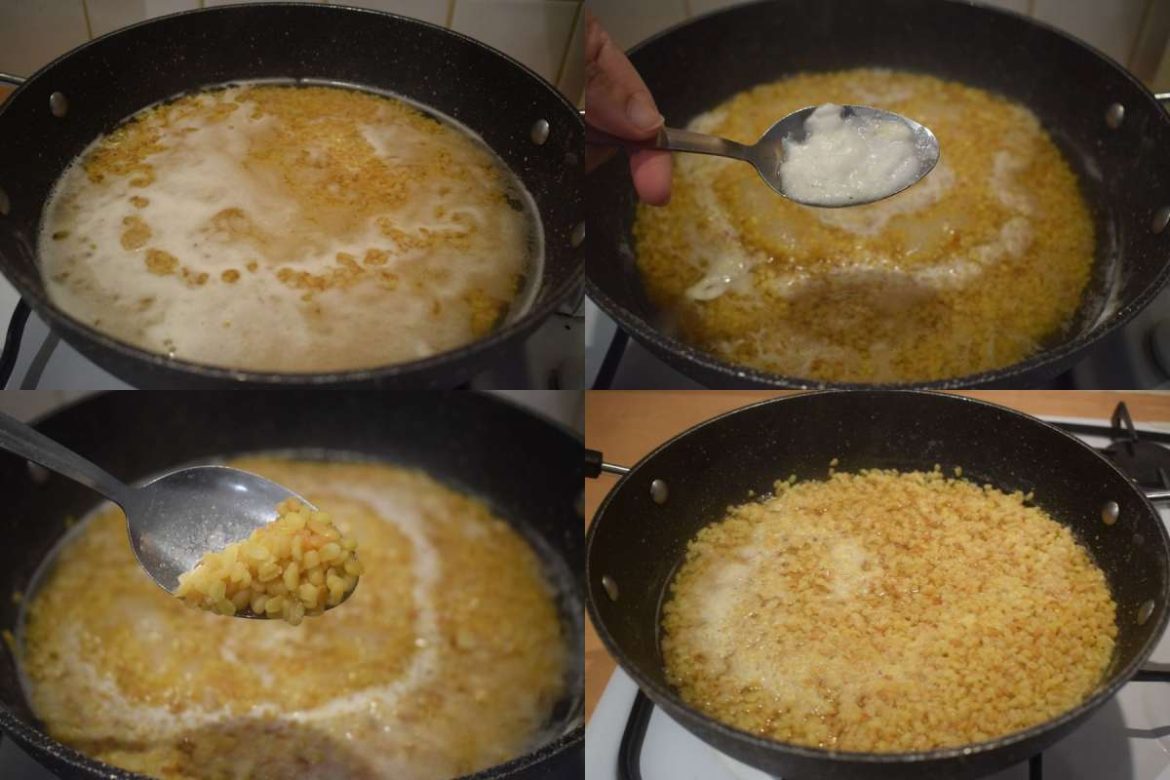Bhaja moong dal | Bengali moong dal recipe | Bhaja muger dal - Rumki's ...