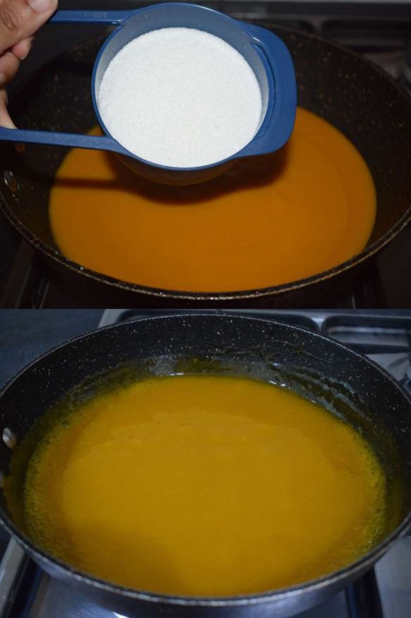 Mango halwa recipe | Mango mawa halwa | Sweet with mango - Rumki's ...