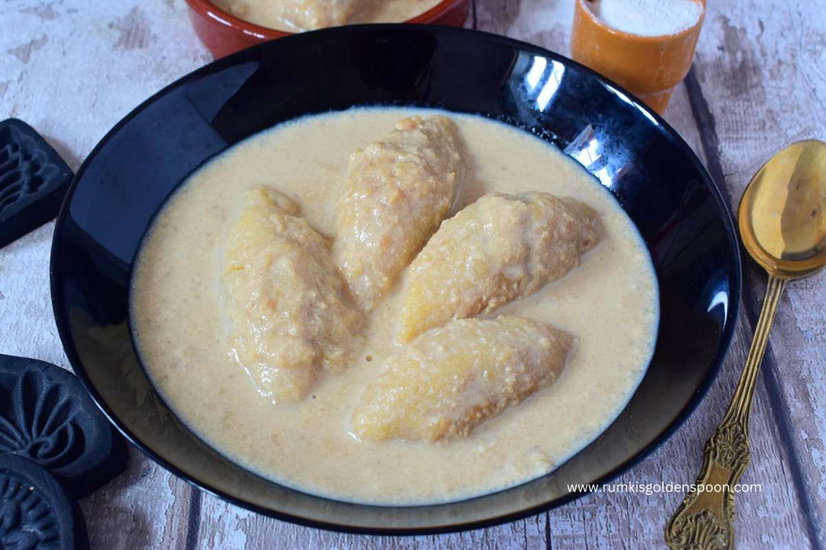 Dudh puli pitha recipe | Doodh puli | How to make dudh puli - Rumki's ...