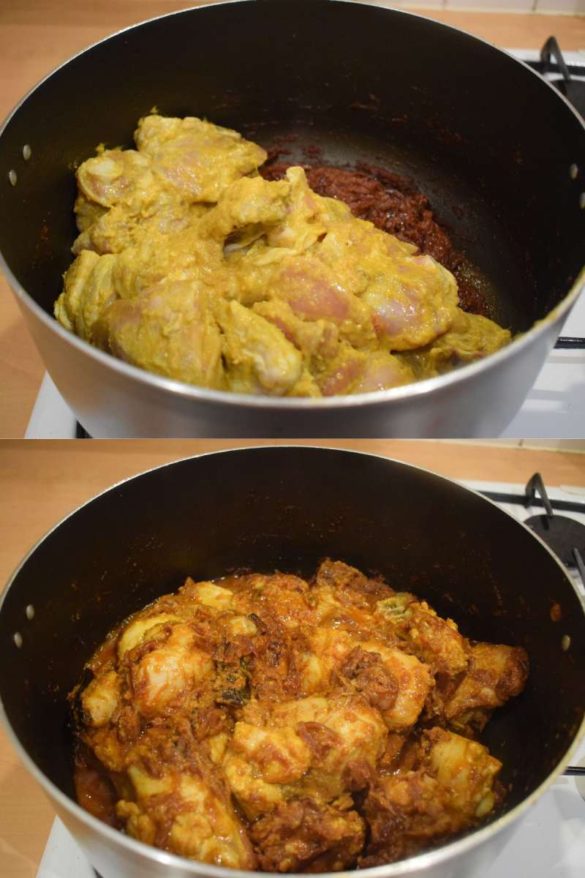 Murgir jhol | Robibarer murgir jhol | Murgir lal jhol - Rumki's Golden ...