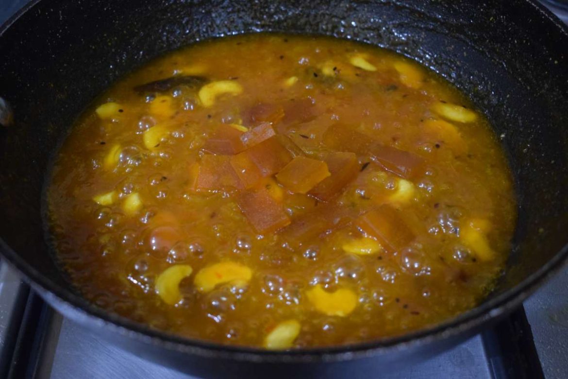 Orange chutney | Komola lebur chutney | Komla chatni - Rumki's Golden Spoon