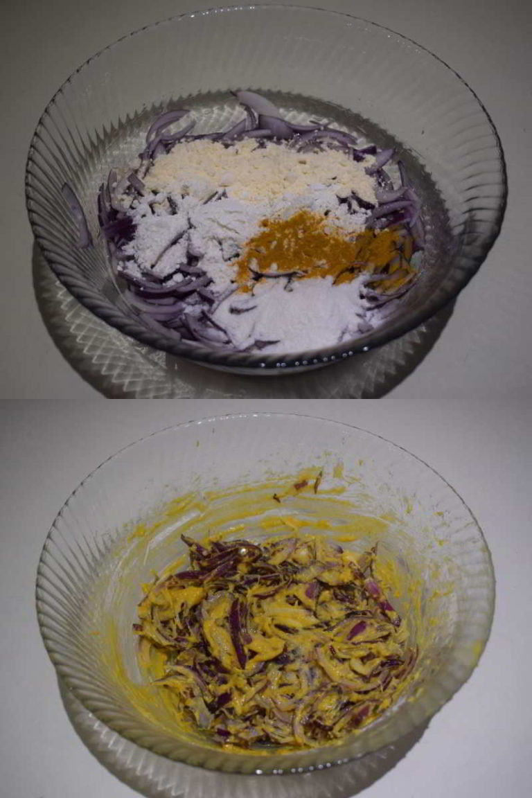 Piyaji | Pyazi | Pyaz pakora recipe - Rumki's Golden Spoon