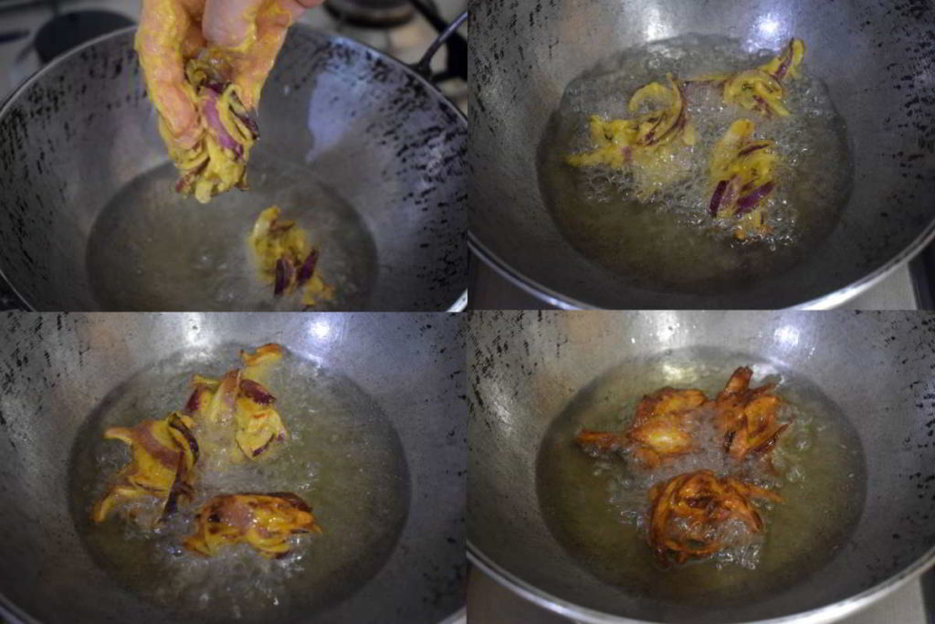 Piyaji | Pyazi | Pyaz pakora recipe - Rumki's Golden Spoon