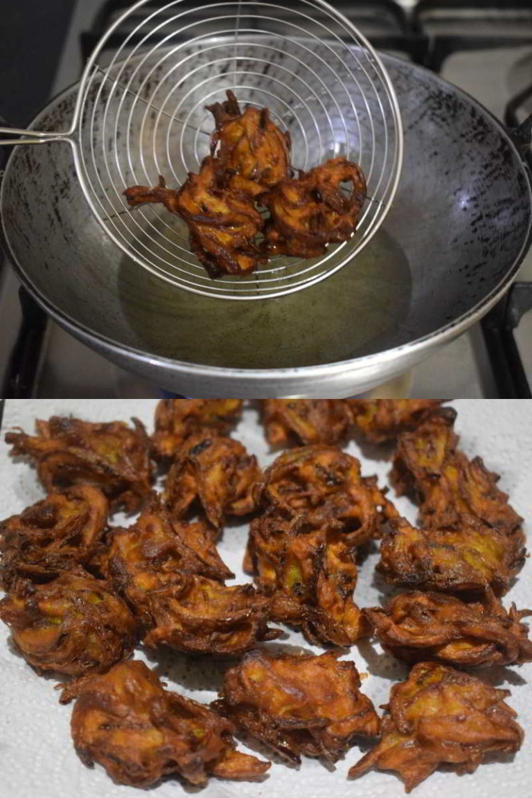 Piyaji | Pyazi | Pyaz pakora recipe - Rumki's Golden Spoon