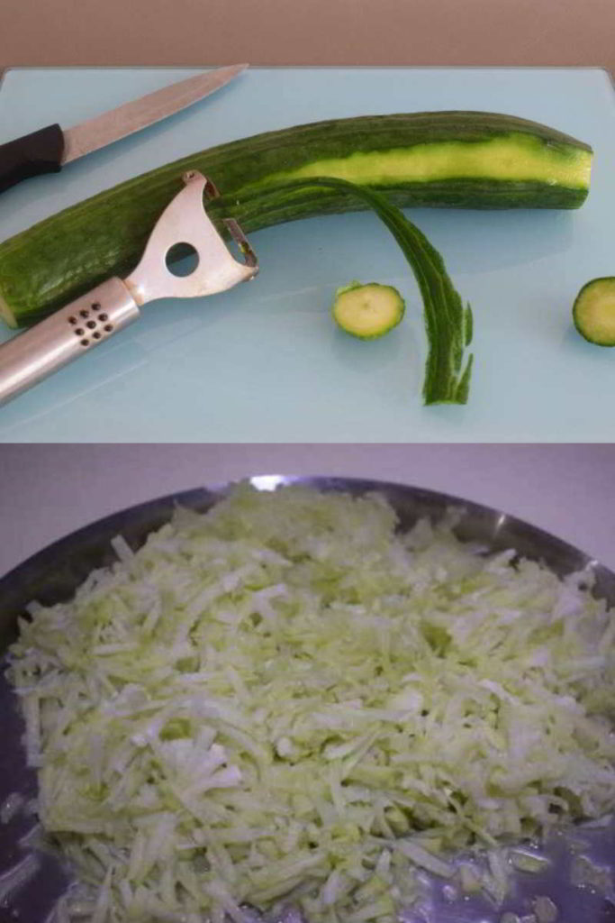 Cucumber mint raita recipe | Cucumber mint yogurt sauce Indian - Rumki's Golden Spoon