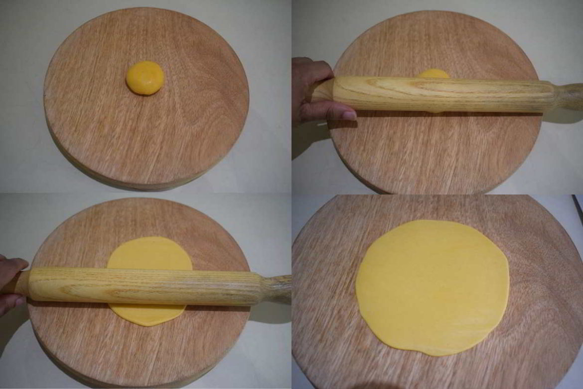 Taler luchi recipe | Janmashtami recipes - Rumki's Golden Spoon