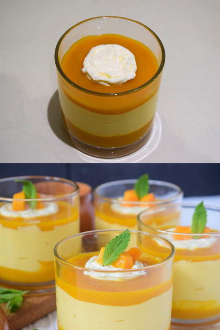 Eggless mango mousse | Mango mousse recipe | How to make mango mousse ...