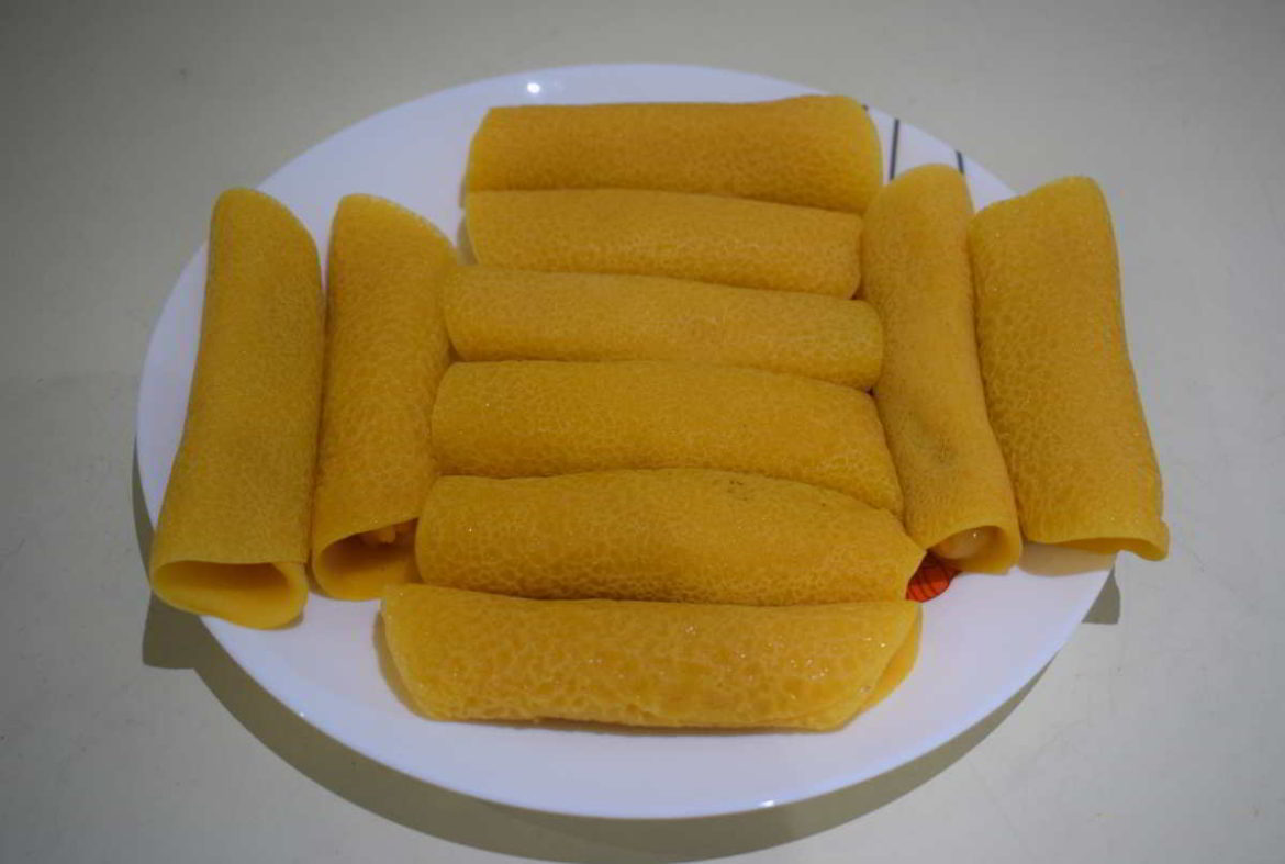 Taler patishapta | Taler pitha | Janmashtami sweet recipes - Rumki's ...