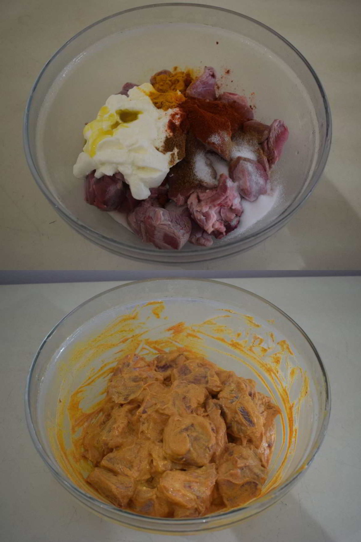 Bhoger mangsho | Niramish pathar mangsho | Mutton curry without onion ...