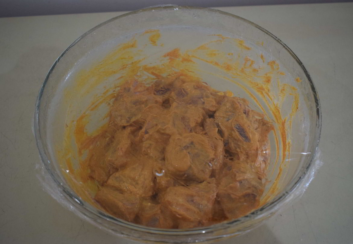 Bhoger mangsho | Niramish pathar mangsho | Mutton curry without onion ...