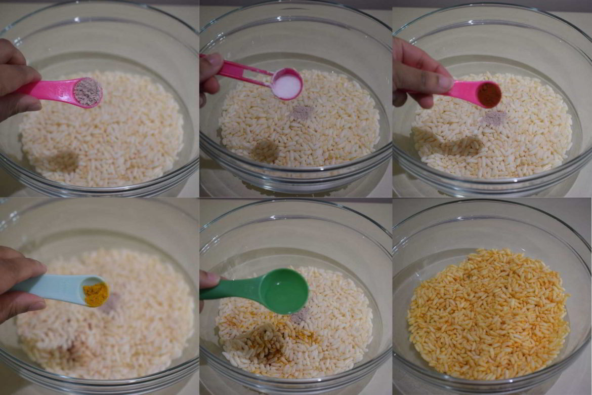 Churumuri recipe kannada | Masala mandakki | How to make churumuri ...