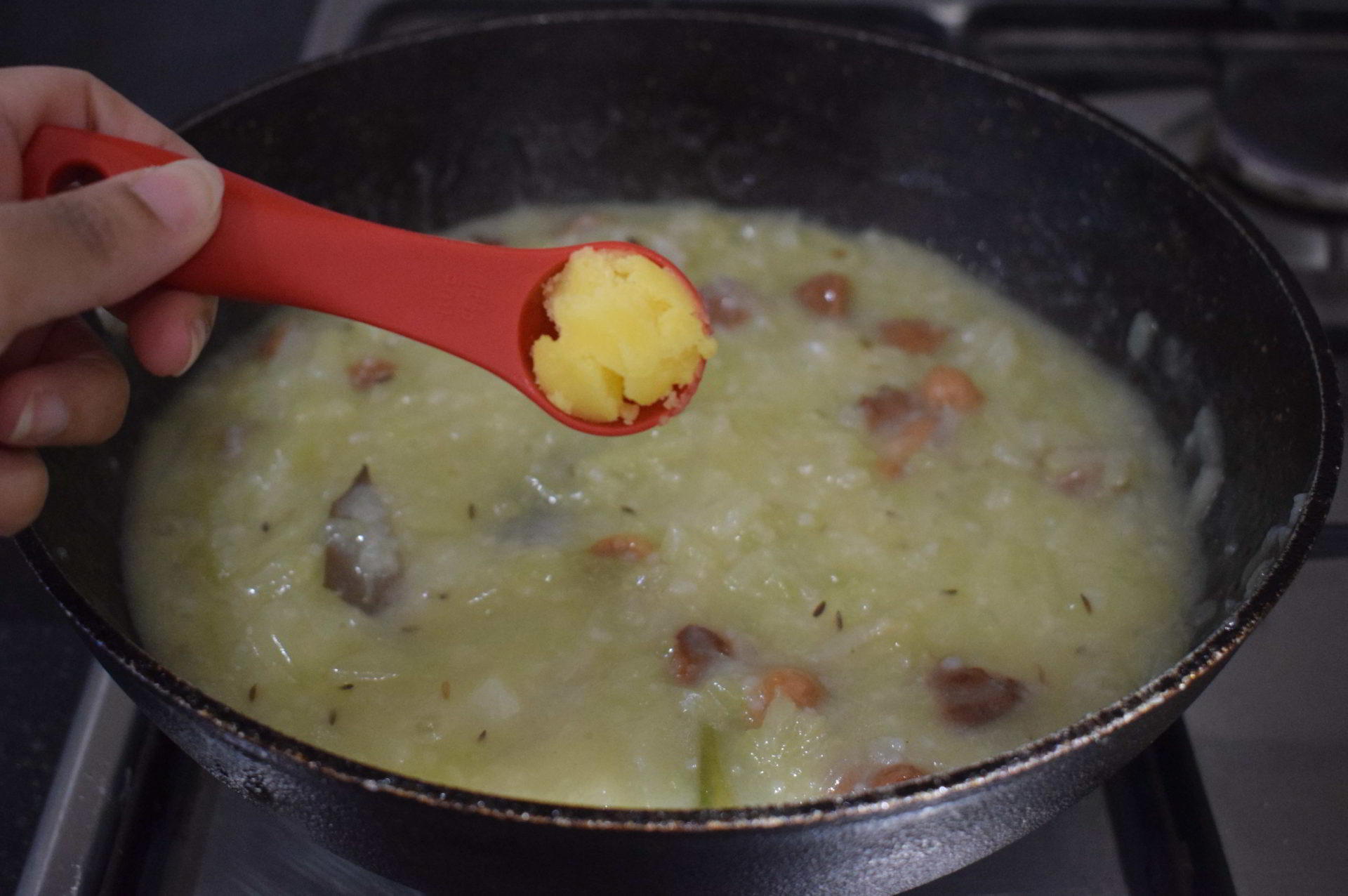 Gobindobhog chal diye squash ghonto | Bori diye squash ghonto - Rumki's ...