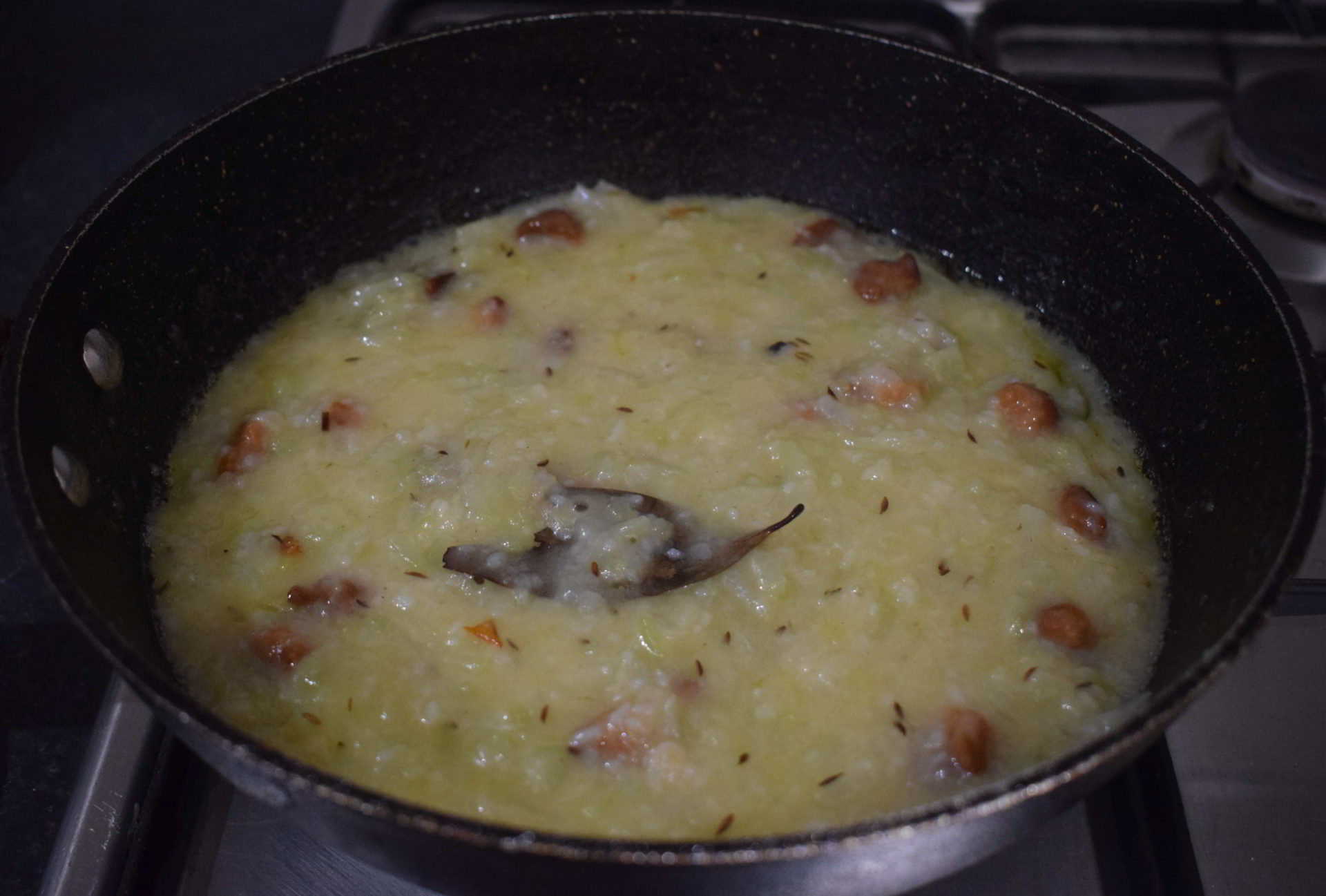 Gobindobhog chal diye squash ghonto | Bori diye squash ghonto - Rumki's ...