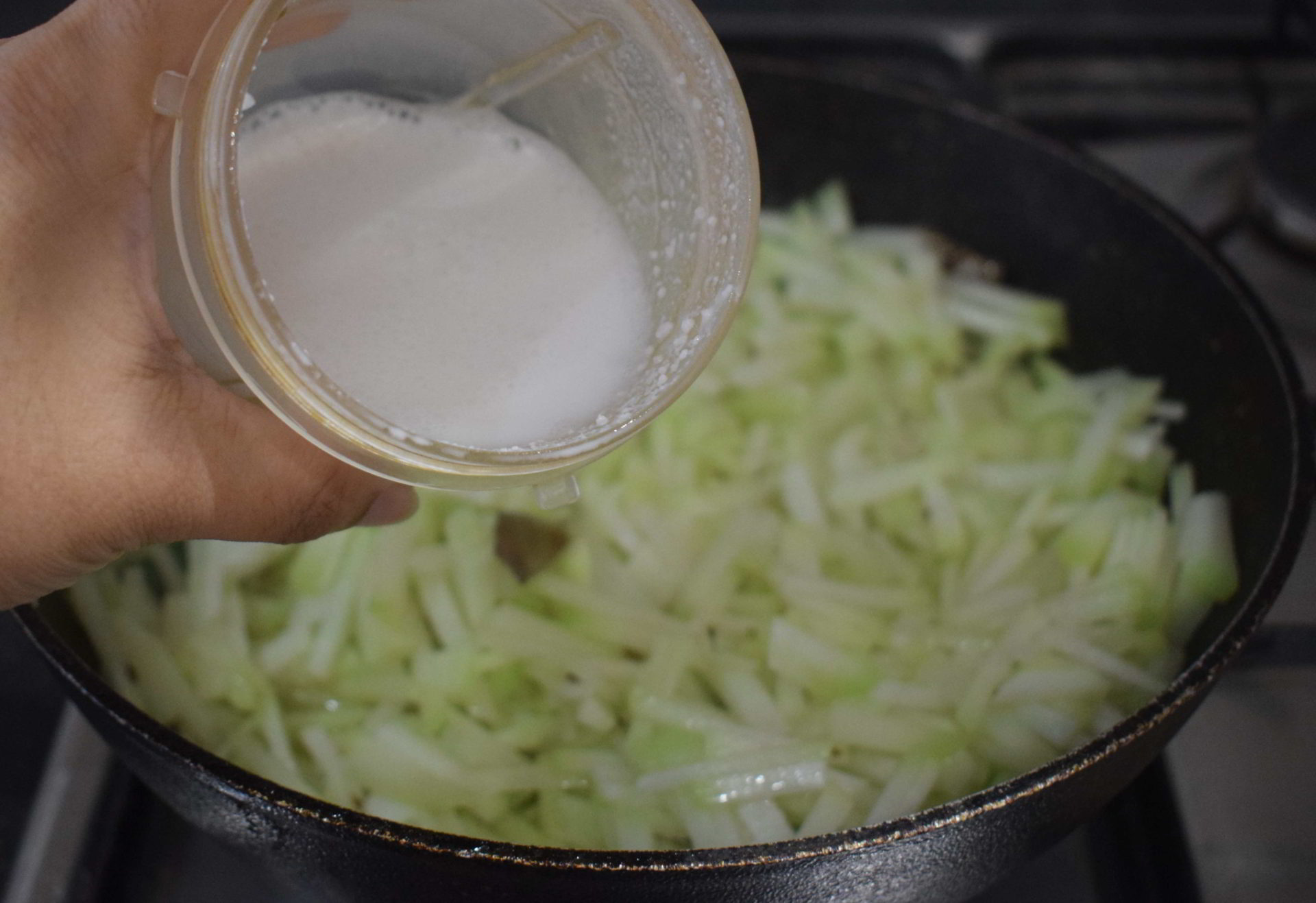 Gobindobhog chal diye squash ghonto | Bori diye squash ghonto - Rumki's ...