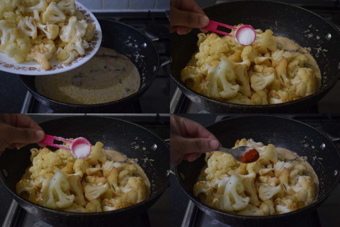 Fulkopir rezala | Cauliflower rezala recipe | Rezala recipe - Rumki's ...