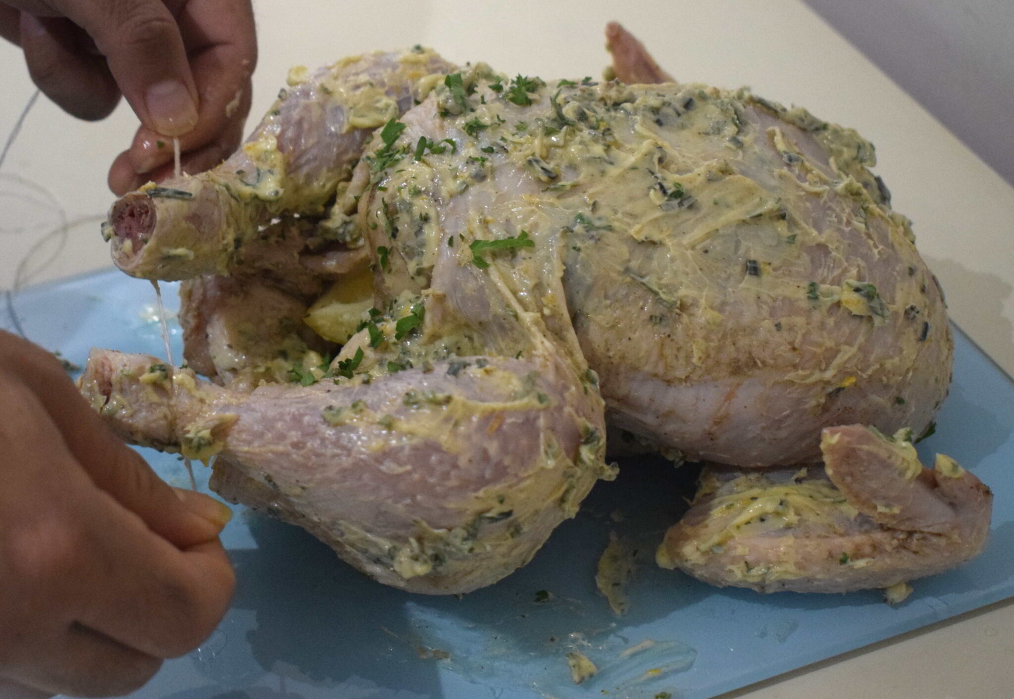 Xmas chicken recipe | Christmas chicken roast | Whole chicken roast ...