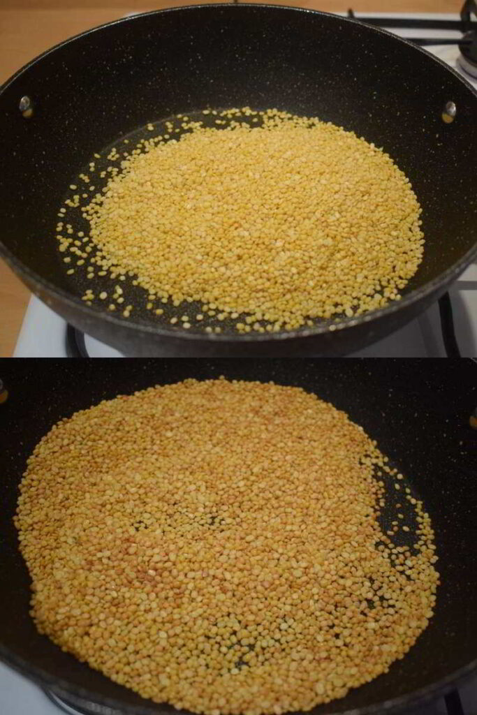 Macher matha diye moong dal | Moong dal with fish head | Fish head ...