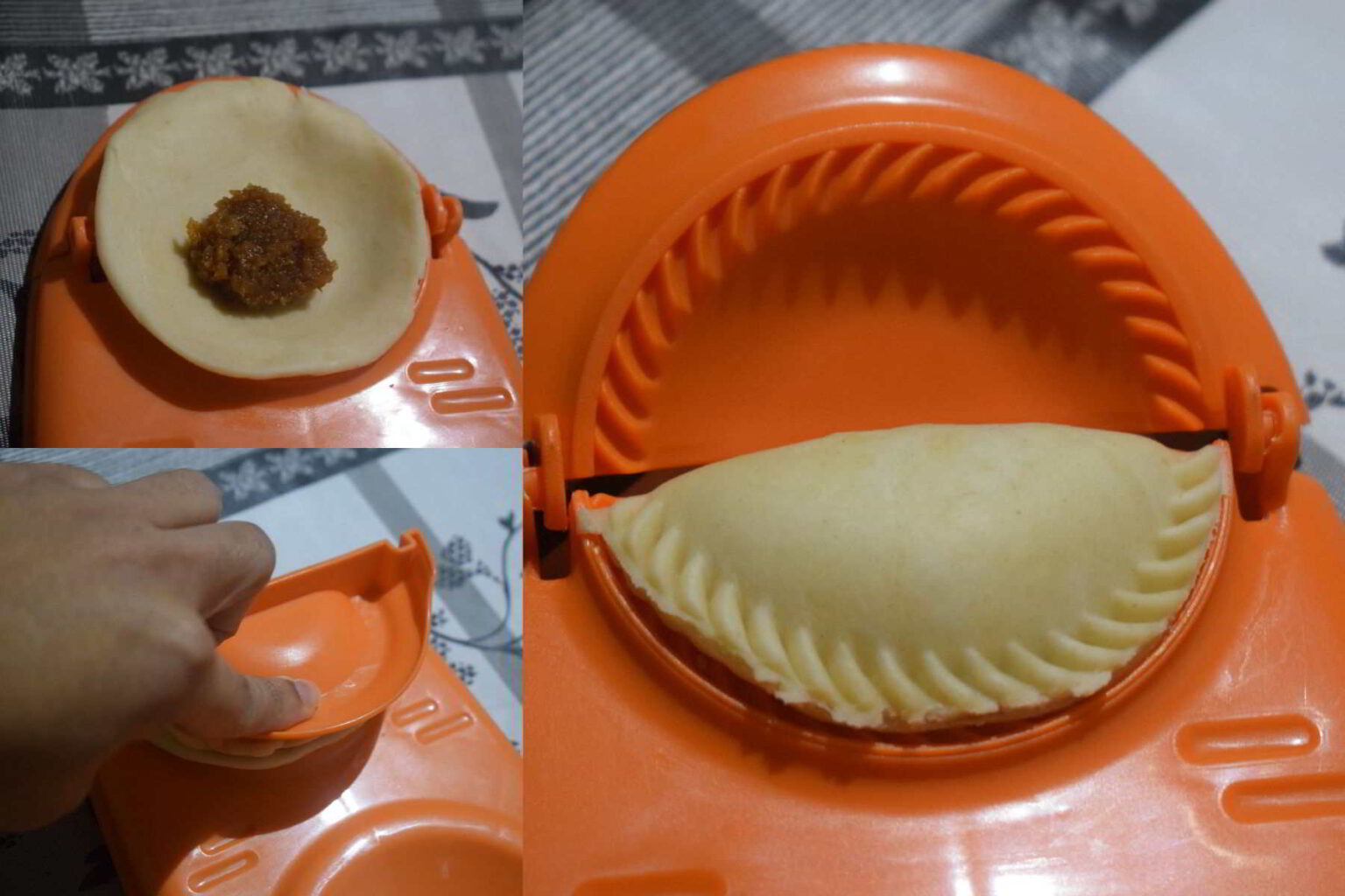 Vaja puli pitha recipe | Maidar puli | Bengali Gujiya recipe - Rumki's ...