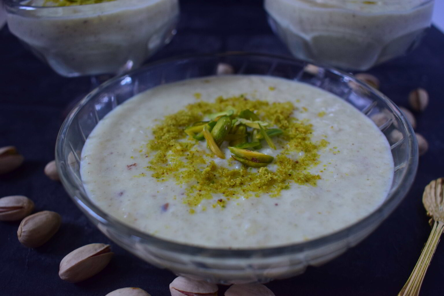 Pista kheer recipe | Pistachio rice pudding | How to make pista kheer ...