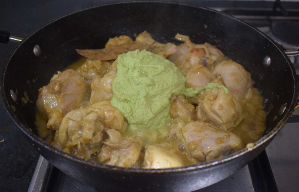 Pista chicken curry | Pistachio chicken | Pista murgh - Rumki's Golden ...