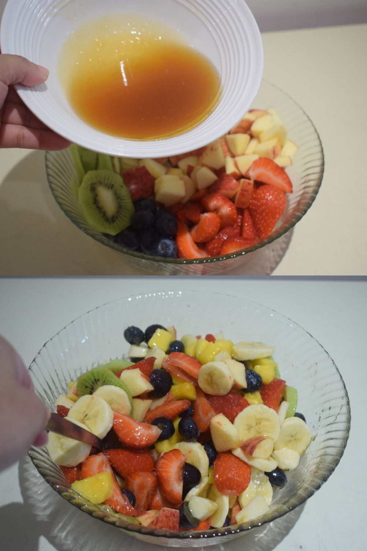 Fruit salad recipe | Summer fruit salad recipe | How to make fruit ...