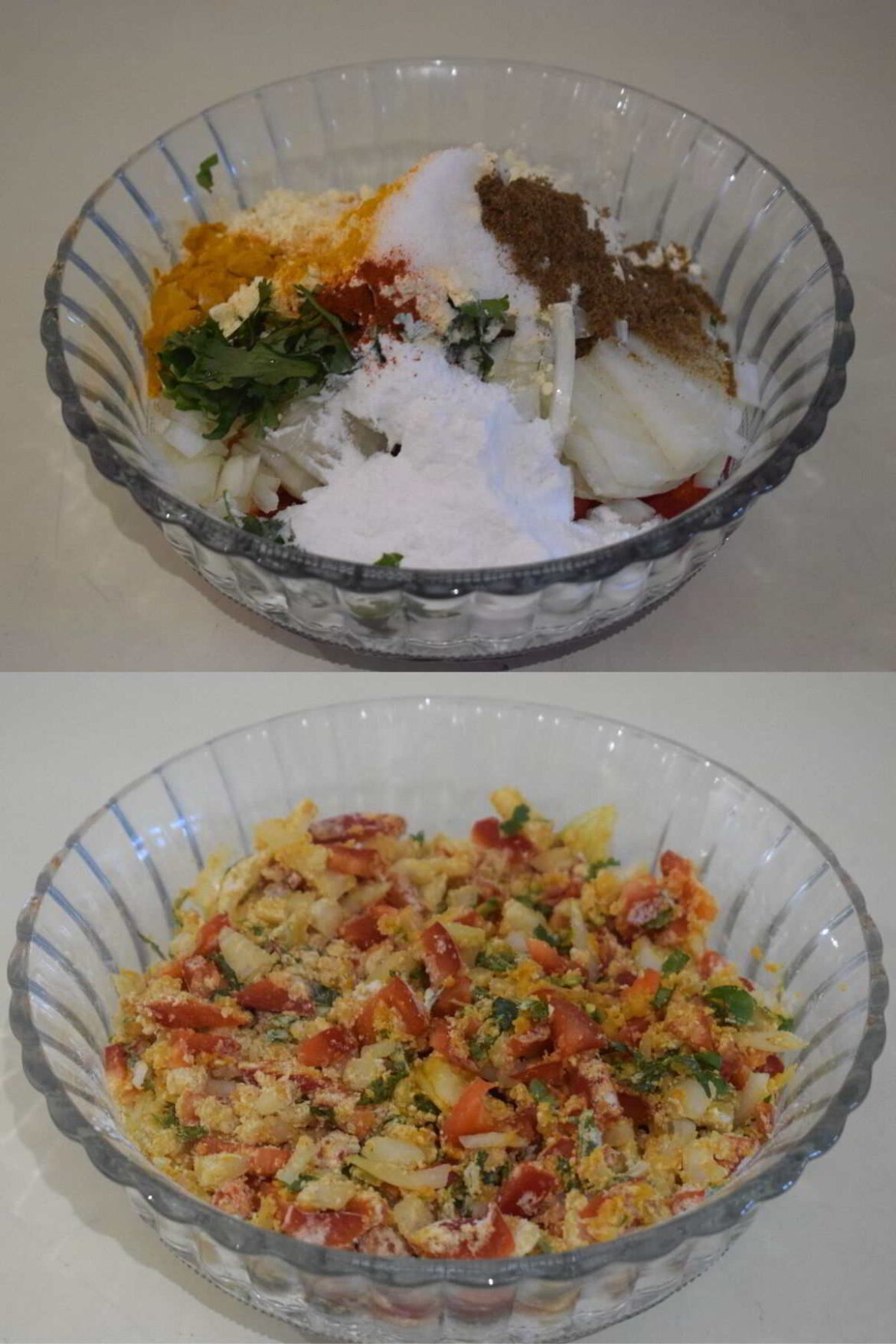 Capsicum onion pakoda | Capsicum onion pakora | Capsicum recipes Indian ...