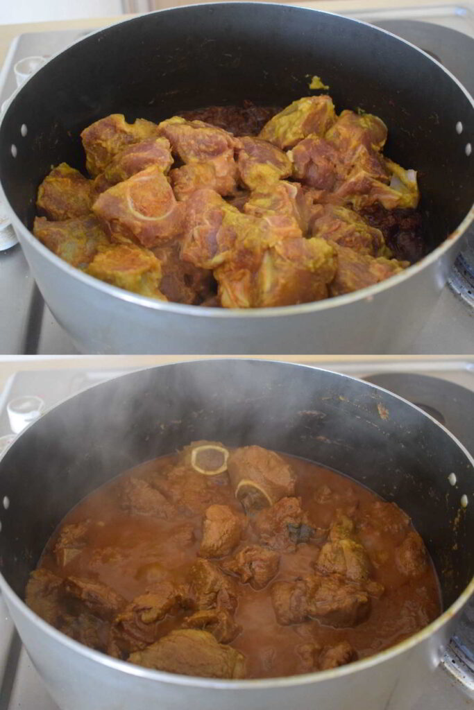 Bengali mutton curry | Pathar mangsho | Kochi pathar jhol - Rumki's ...