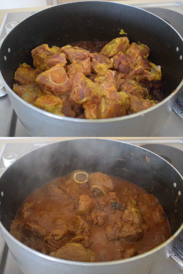 Bengali mutton curry | Pathar mangsho | Kochi pathar jhol - Rumki's ...